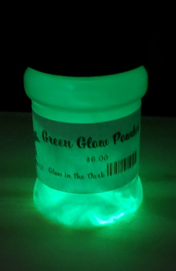 Green Glow Powder – Grateful Glitters