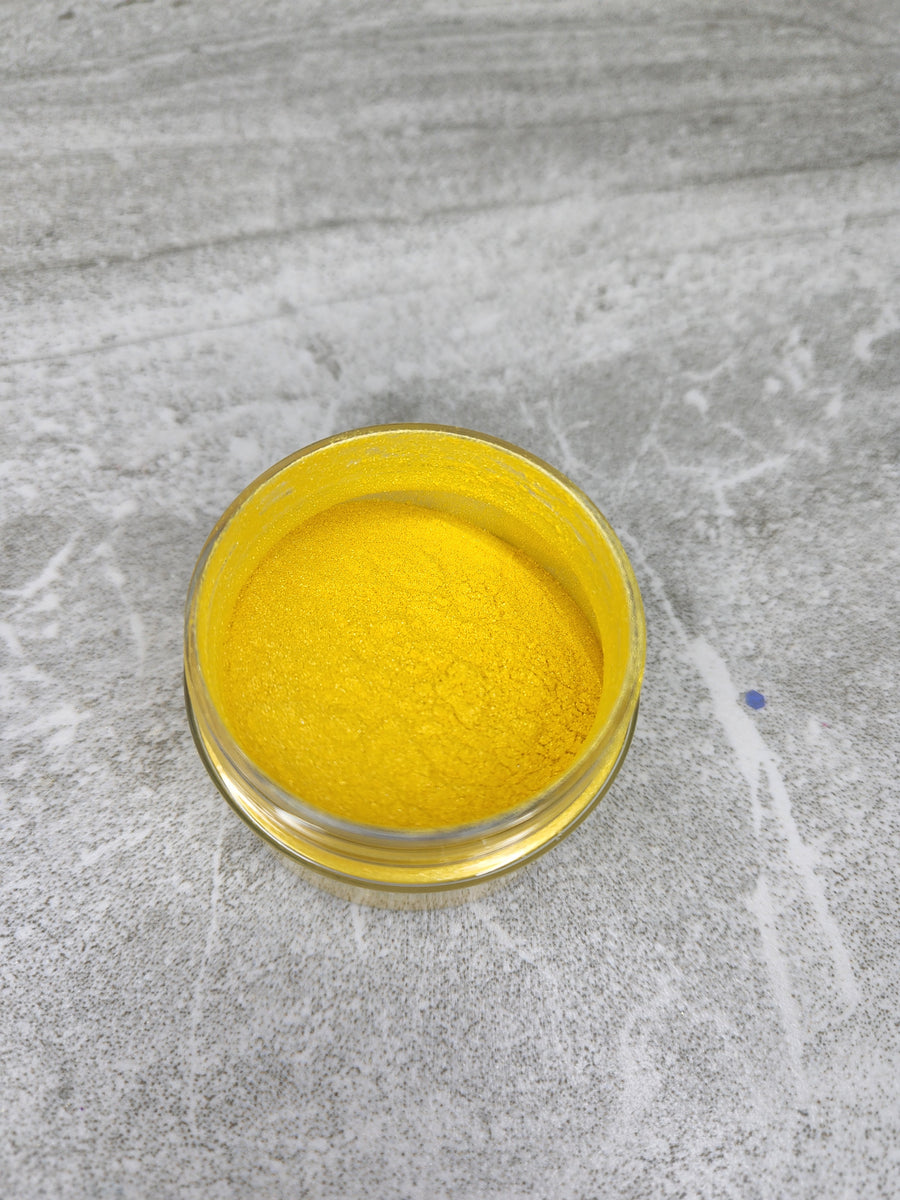 Yellow Mica Powder – Grateful Glitters